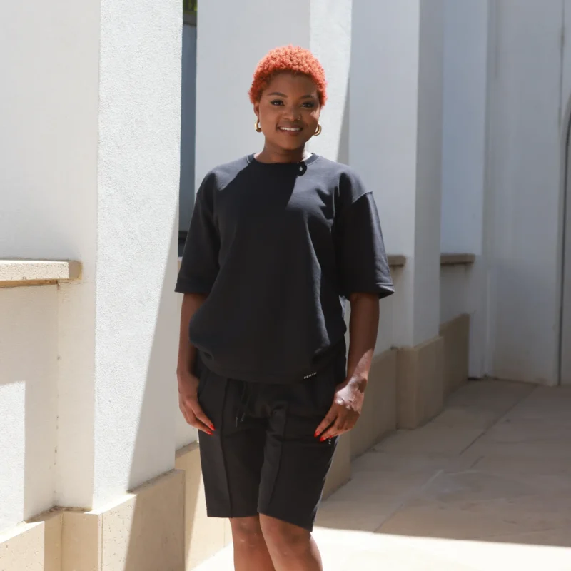 Black Terry Cotton Short Set – Fckin Apparel